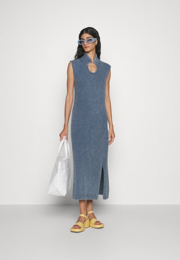 Henrik Vibskov TRANSPARENT SPIKE DRESS - Vestido informal - navy spike ...