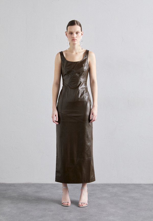 Materiel FRONT SLIT - Classic coat - brown - Zalando.co.uk