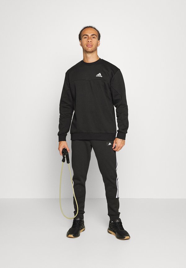 adidas Performance 1/4 ZIP - Sweatshirt - black/white/noir - ZALANDO.FR