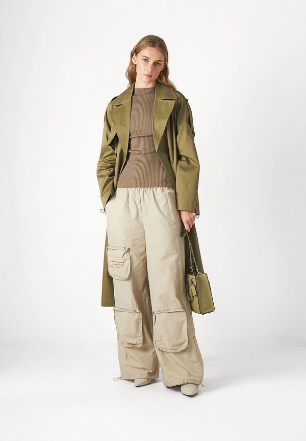 Levi's® SLACKER TRENCH - Abrigo clásico - nightwatch blue/blue denim ...