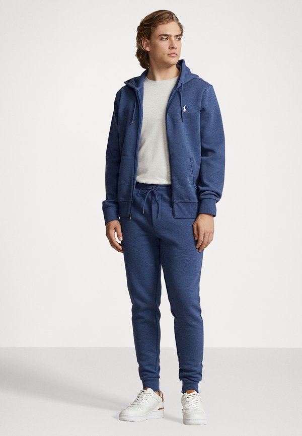 Polo Ralph Lauren COTTON FULL ZIP SWEATER - Cardigan - hunter navy ...