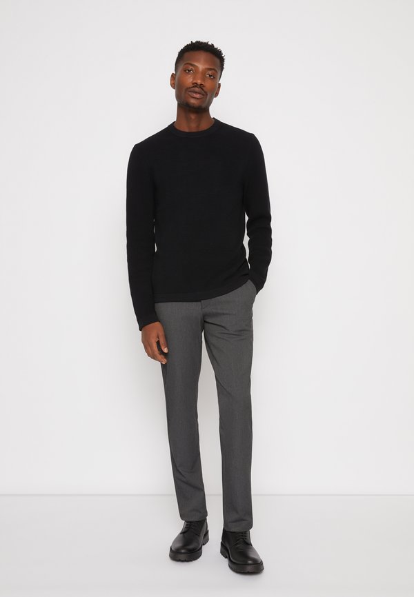 Only And Sons Onsmark Pant Stripe Stoffhose Dark Grey Melange