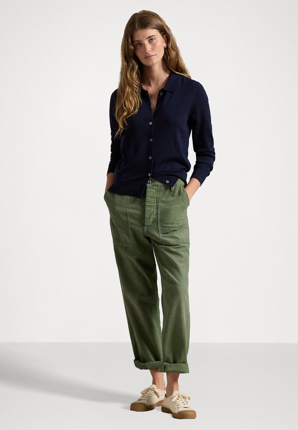 Polo Ralph Lauren CROPPED SLIM FIT TWILL CHINO TROUSER - Chinos - warm white/off-white - Zalando ...