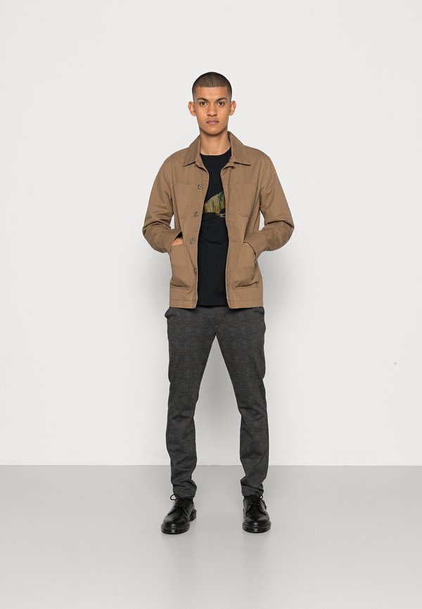 Only And Sons Onsmark Pant Stoffhose Dark Grey Melange Dunkelgrau