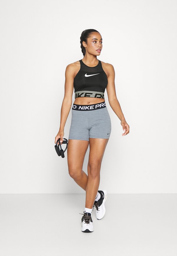 Nike Performance SHORT - Legíny - obsidian/white/čierna - Zalando.sk