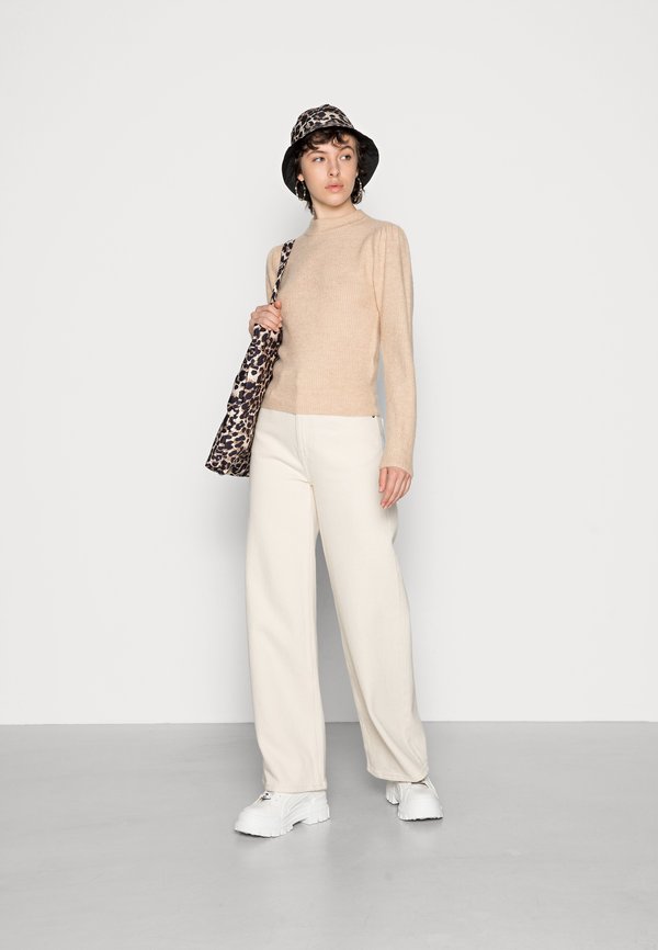 Opus PULINE - Strickpullover - sweet almond melange/beige - Zalando.ch