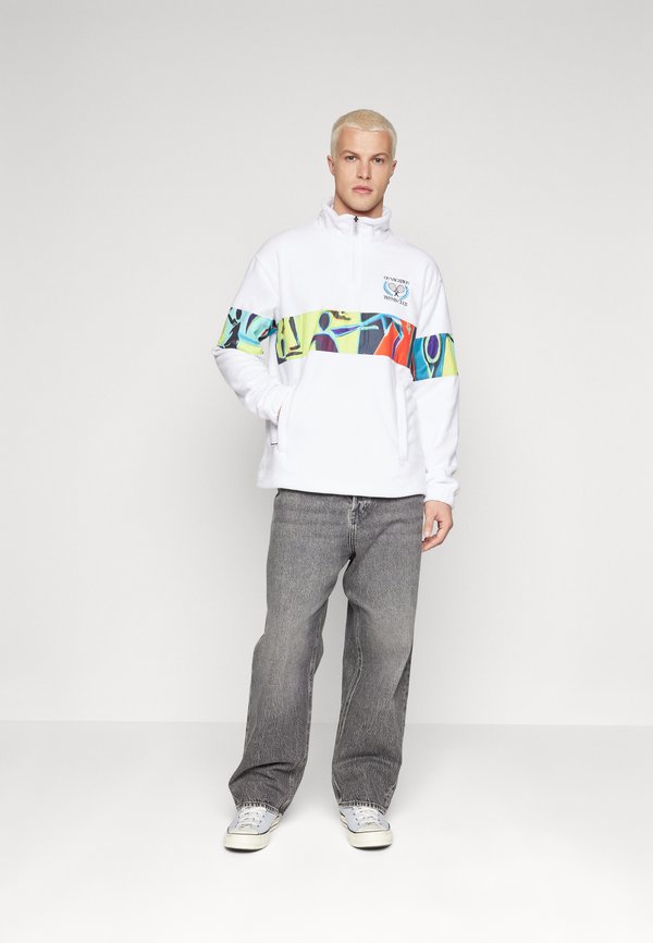 On Vacation MATCH FLEECE SWEATER - Fleecepullover - white/weiß - Zalando.ch