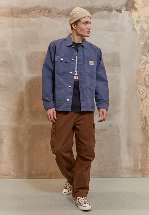 Carhartt WIP CHORE COAT - Denim jacket - blue one wash/blue denim ...