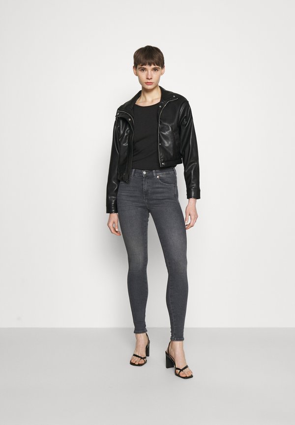 Drdenim Lexy Jeans Skinny Fit Dark Emeralddonkergroen Zalandonl