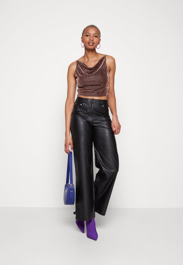 Levis® Fx Leather Baggy Dad Stoffhose Slippery Slopeschwarz