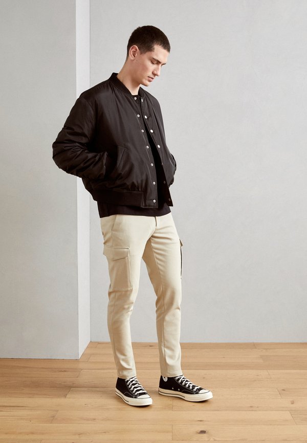 IIQUAL BOB JACKET UNISEX - Bomberjacke - black/schwarz - Zalando.ch