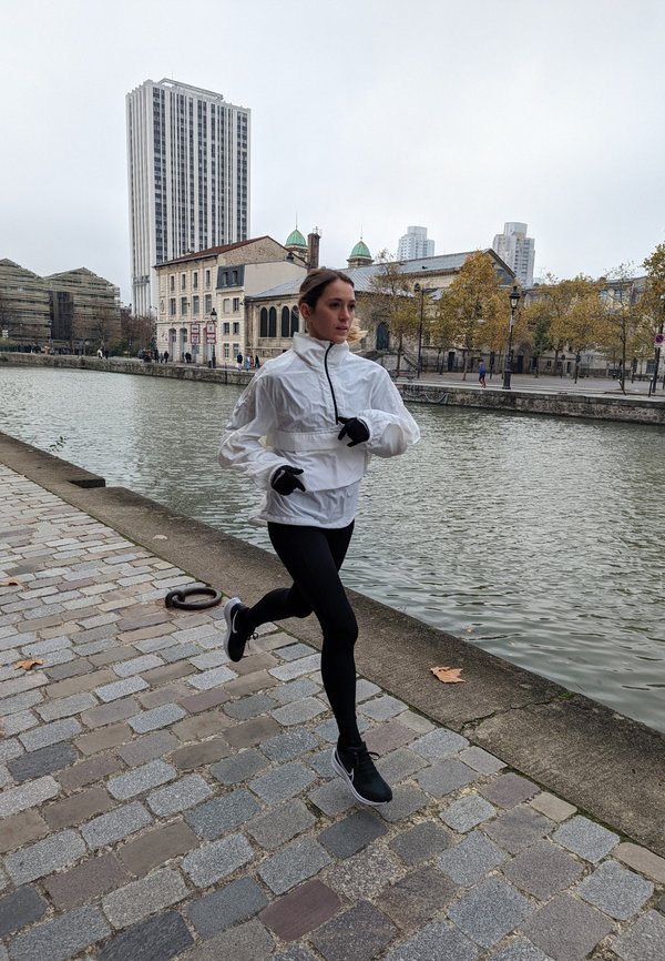 Girlfriend Collective HUMMINGBIRD HALF ZIP - Windbreaker - moss ...