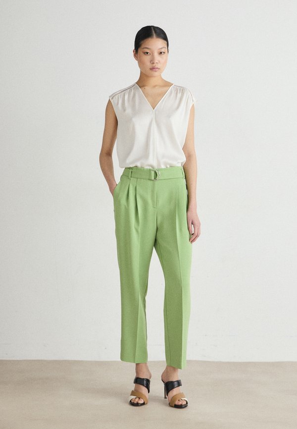 BOSS BINADI - T-shirt med print - open white/vit - Zalando.se