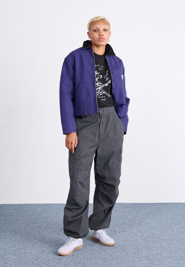 Carhartt WIP MODULE SCRIPT JACKET - Nyári dzseki - dove grey/black ...