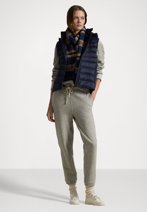 Polo Ralph Lauren CABLE KNIT COTTON CREWNECK JUMPER - Jumper - cream ...