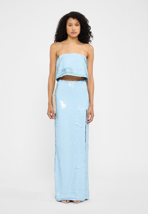 YAURA FAARI SKIRT - Maxirock - aquarelle green/blau - Zalando.de