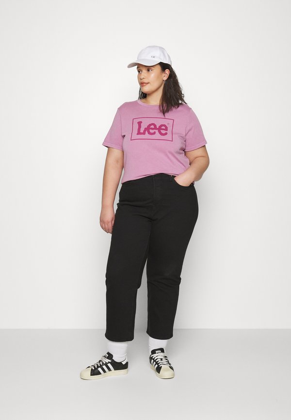 Lee LOGO TEE - T-shirt print - white/wit - Zalando.nl