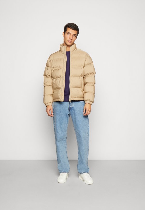 Weekday COLE PUFFER JACKET - Winterjacke - dark red/brown/braun ...