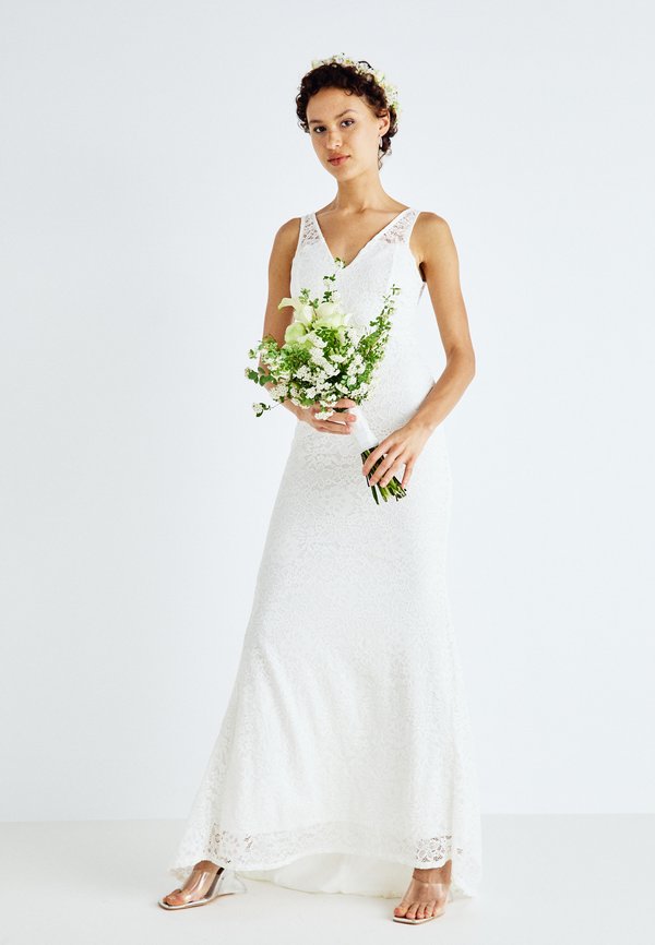 Mango JAVIER - Robe de soirée - vert - ZALANDO.FR