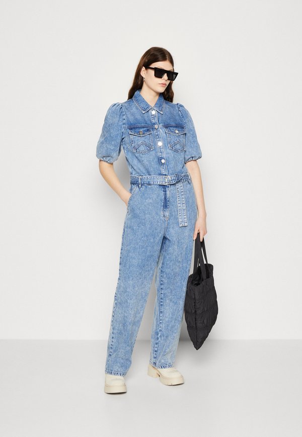 Pepe Jeans EVELYN - Overall / Jumpsuit - denim/blå denim - Zalando.se