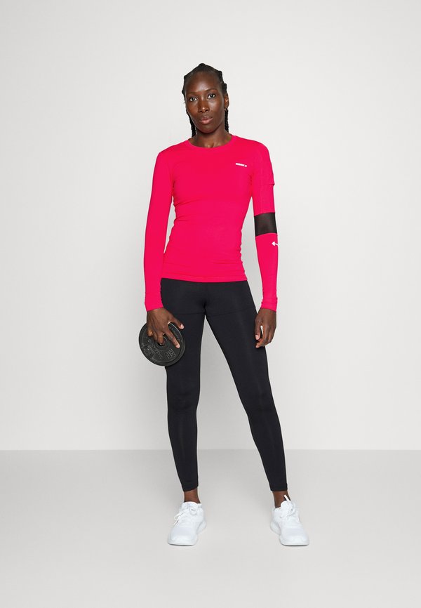 Winshape T Shirt à Manches Longues Neon Pink Rose Fluo Zalando Fr