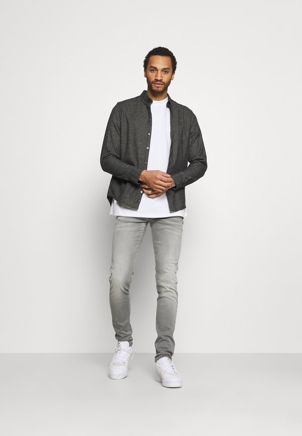 Replay ANBASS HYPERFLEX REUSED - Jean slim - super light grey/denim ...