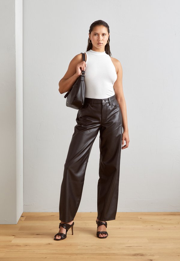 Levis® Fx Leather Baggy Dad Pantalon Classique Slippery Slopenoir