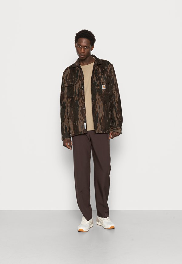 Carhartt WIP ORLEAN - Jeansjacke - black/white/schwarz - Zalando.ch