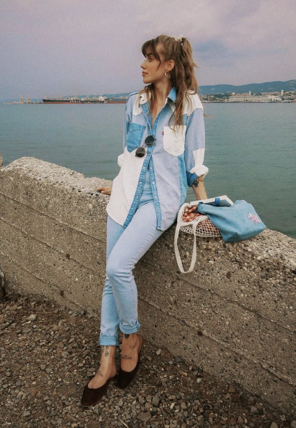 Levi's® RETRO HIGH SKINNY DOUBLE BUTTON - Jeans Skinny Fit - change of ...