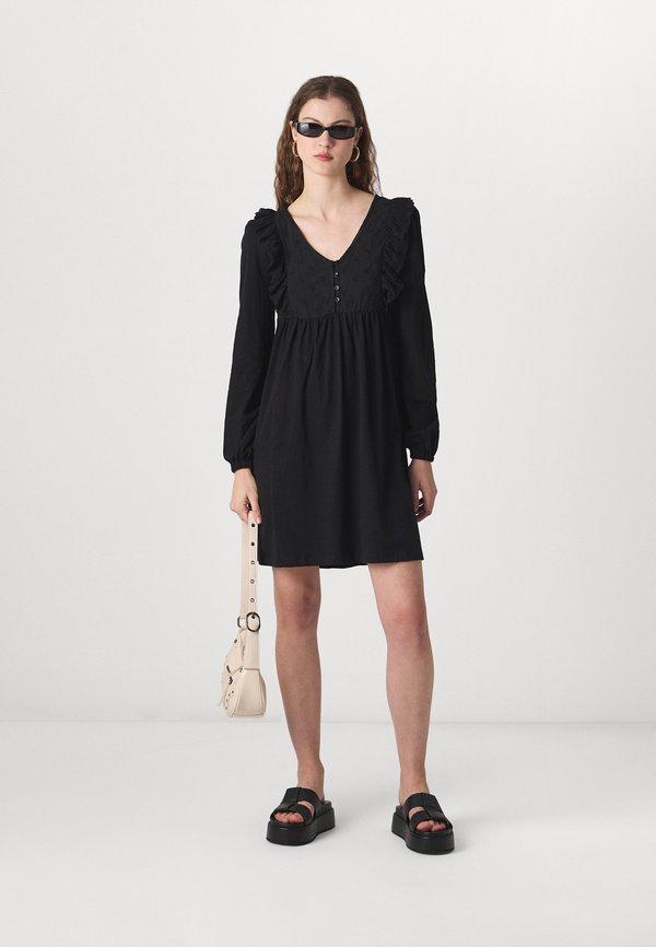 Buffalo NOA MULE - Pantolette hoch - black/schwarz - Zalando.ch