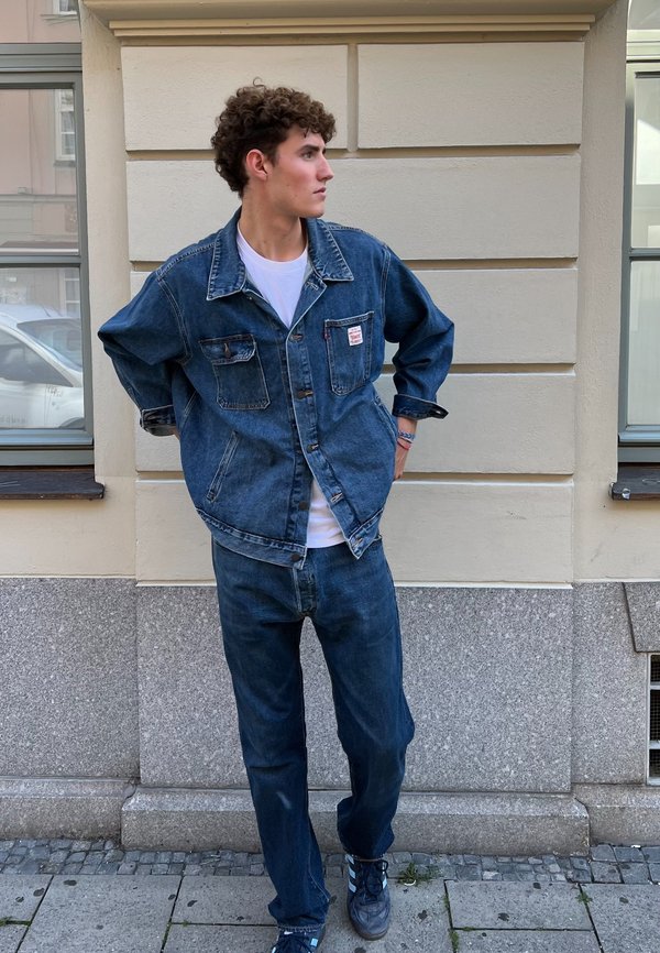 Levi's® Workwear PARKSIDE OVERSHIRT - Light jacket - t3 mt ow - doom ...