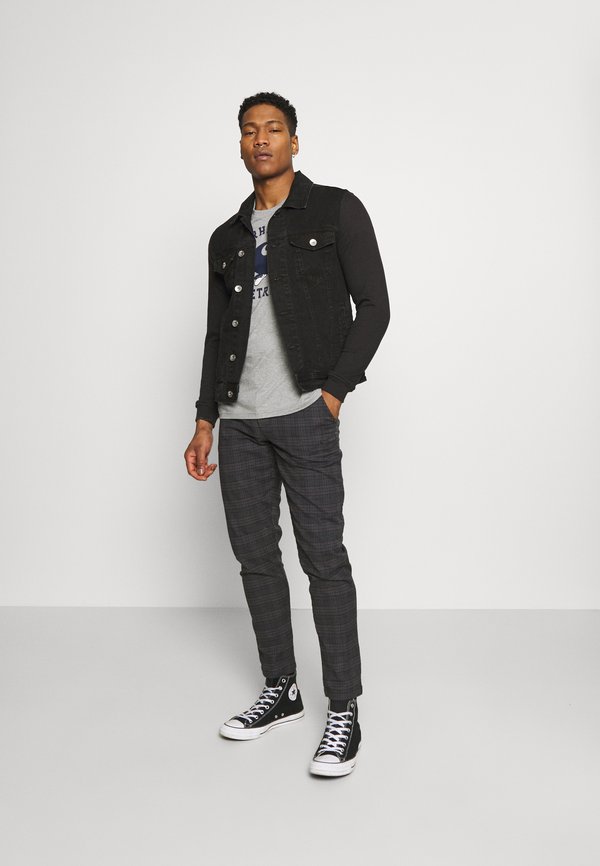 Redefined Rebel JASON JACKET - Jeansjacka - lava stone/svart denim ...