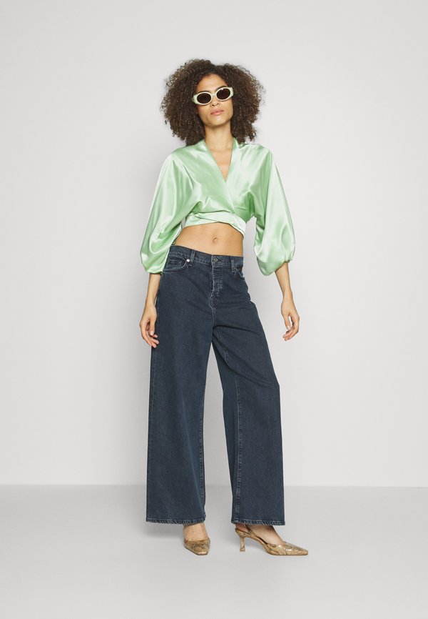 Polo Ralph Lauren AMLA SKIRT MID - Jupe trapèze - channel blue/bleu - ZALANDO.FR