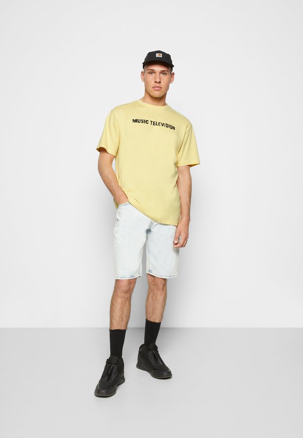 Homeboy X-TRA BAGGY - Short en jean - moon/denim bleu gris - ZALANDO.FR