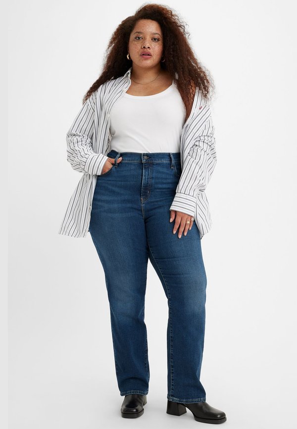 Levi's® Plus 721™ HIGH RISE SKINNY - Jeans Skinny Fit - blue wave rinse ...
