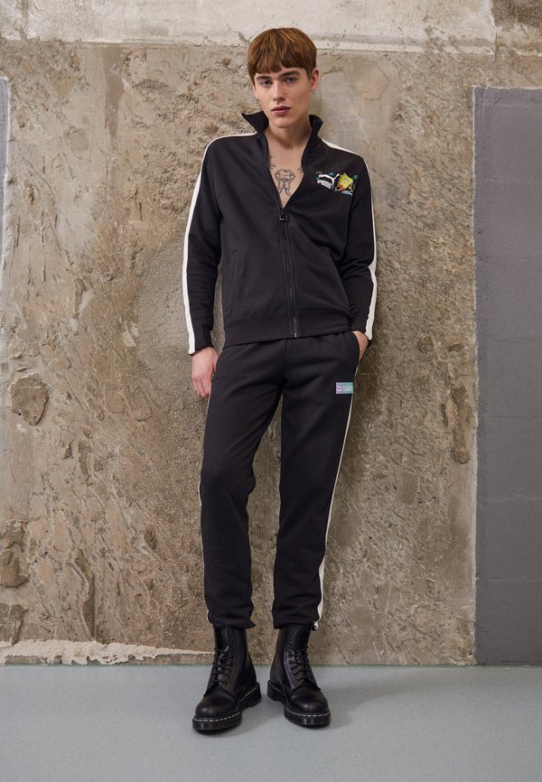 Puma ICONIC T7 PT - Sweatjakke - black/svart - Zalando.no