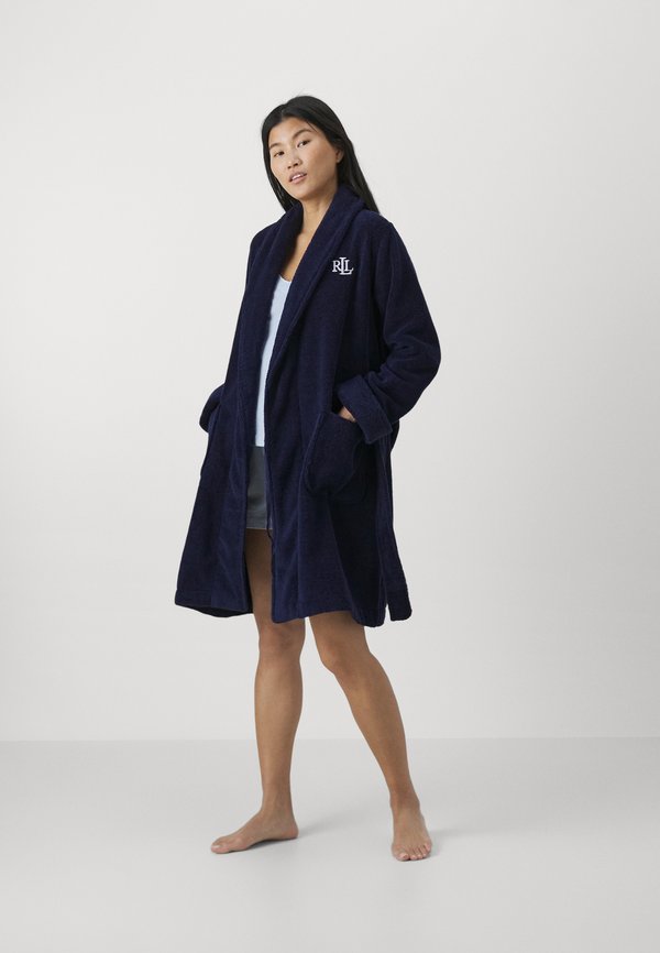 Anna Field SARAH SHORT PJ SET - Pyjamas - off-white/dark blue/offwhite ...