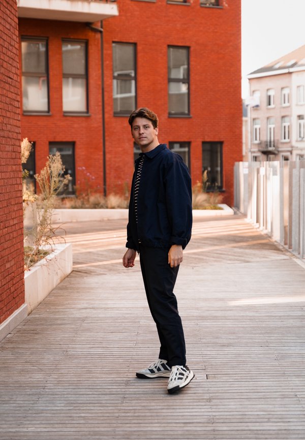 adidas Originals NITEBALL - Trainers - carbon/core black/ecru tint ...